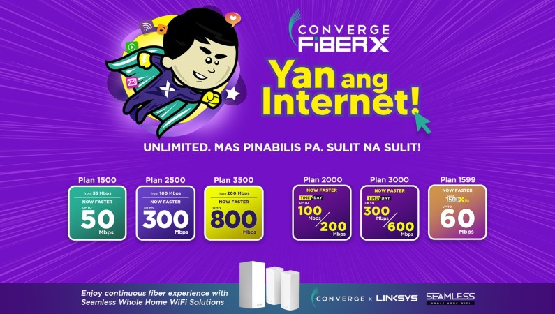 Converge ICT Turbocharges FiberX Plans for Unmatched and Affordable ...